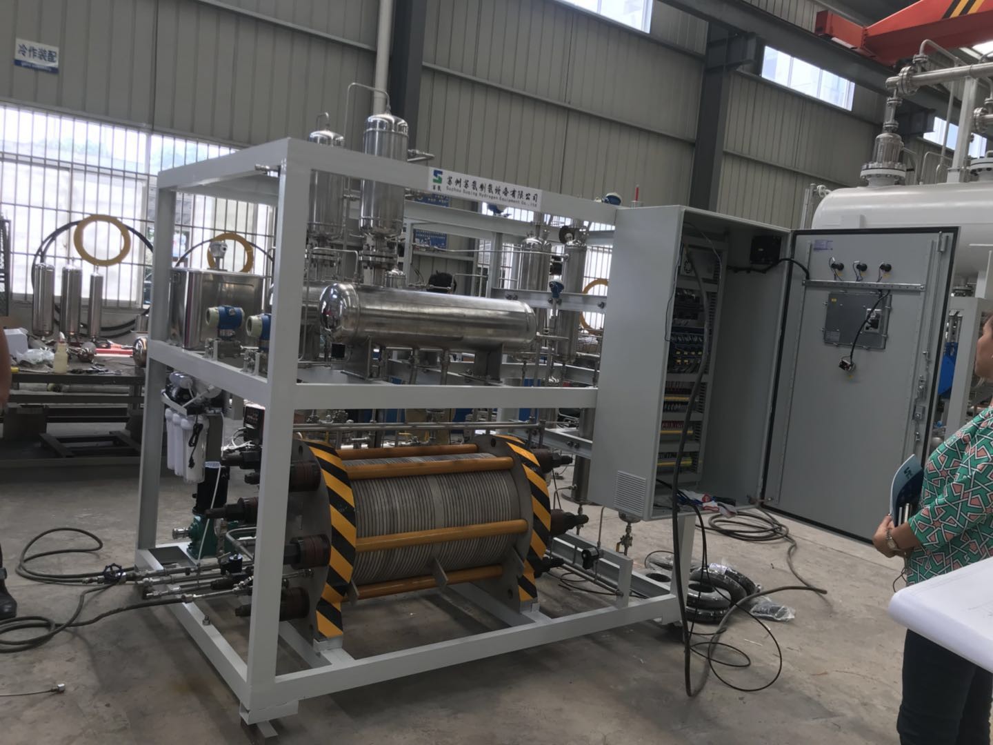 Hydrogen Gas Generator , Hydrogen Generation Plant With Capactiy 10Nm3 / H